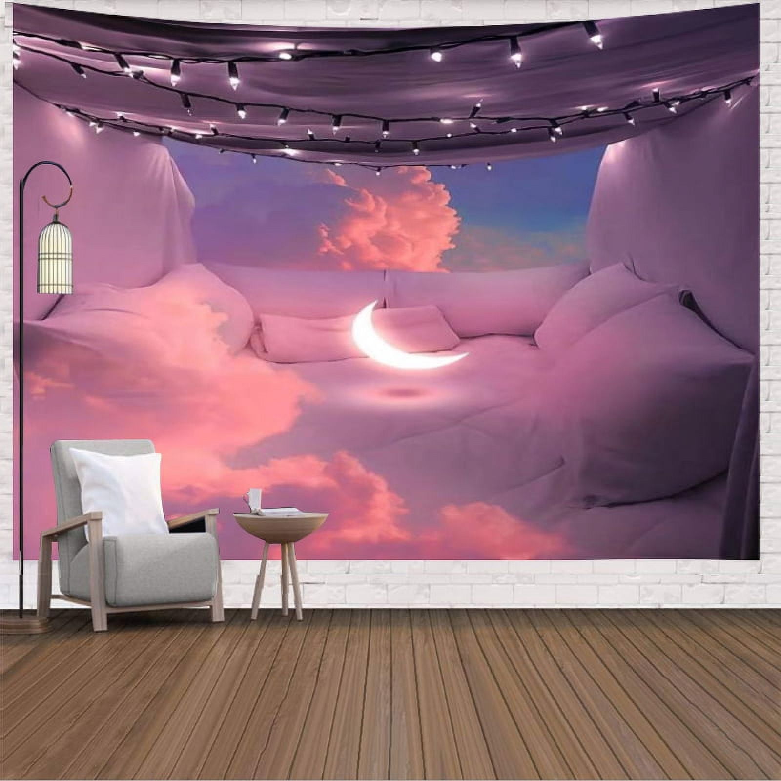 Cloud Lace Wall Hanging Ins Wind Bedroom Living Room r Covering ...