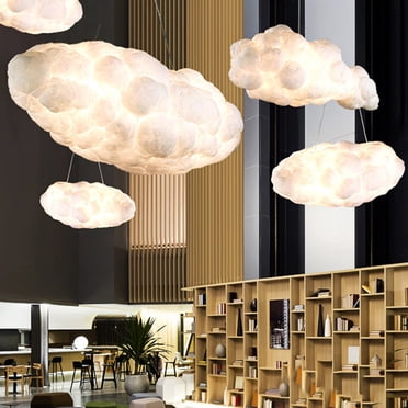 TETOU 3D Cloud Lightning Multicolor Music Sync LED Wireless Remote ...