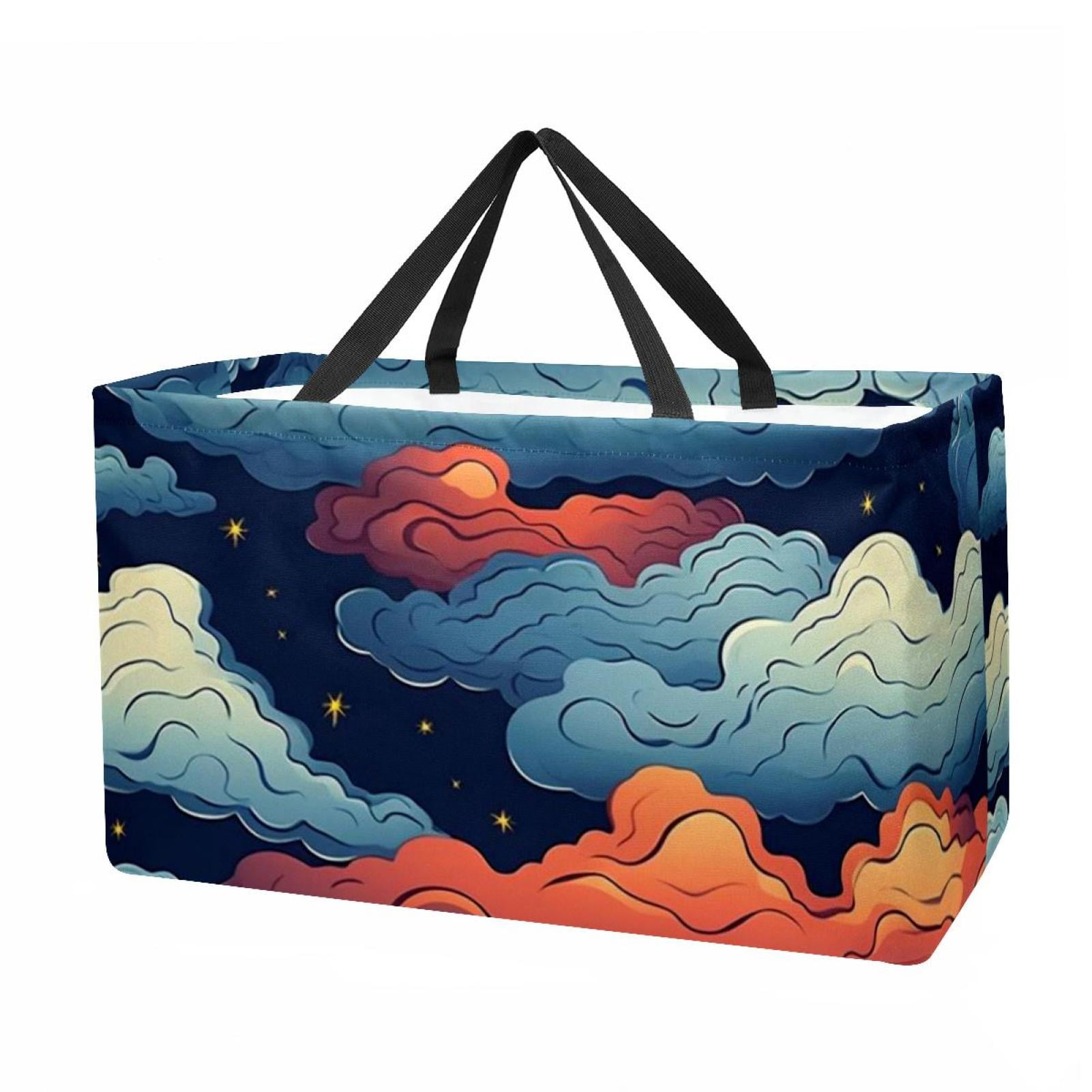 Cloud Large Foldable Cube Organizer with Oxford Cloth Material - Ideal ...