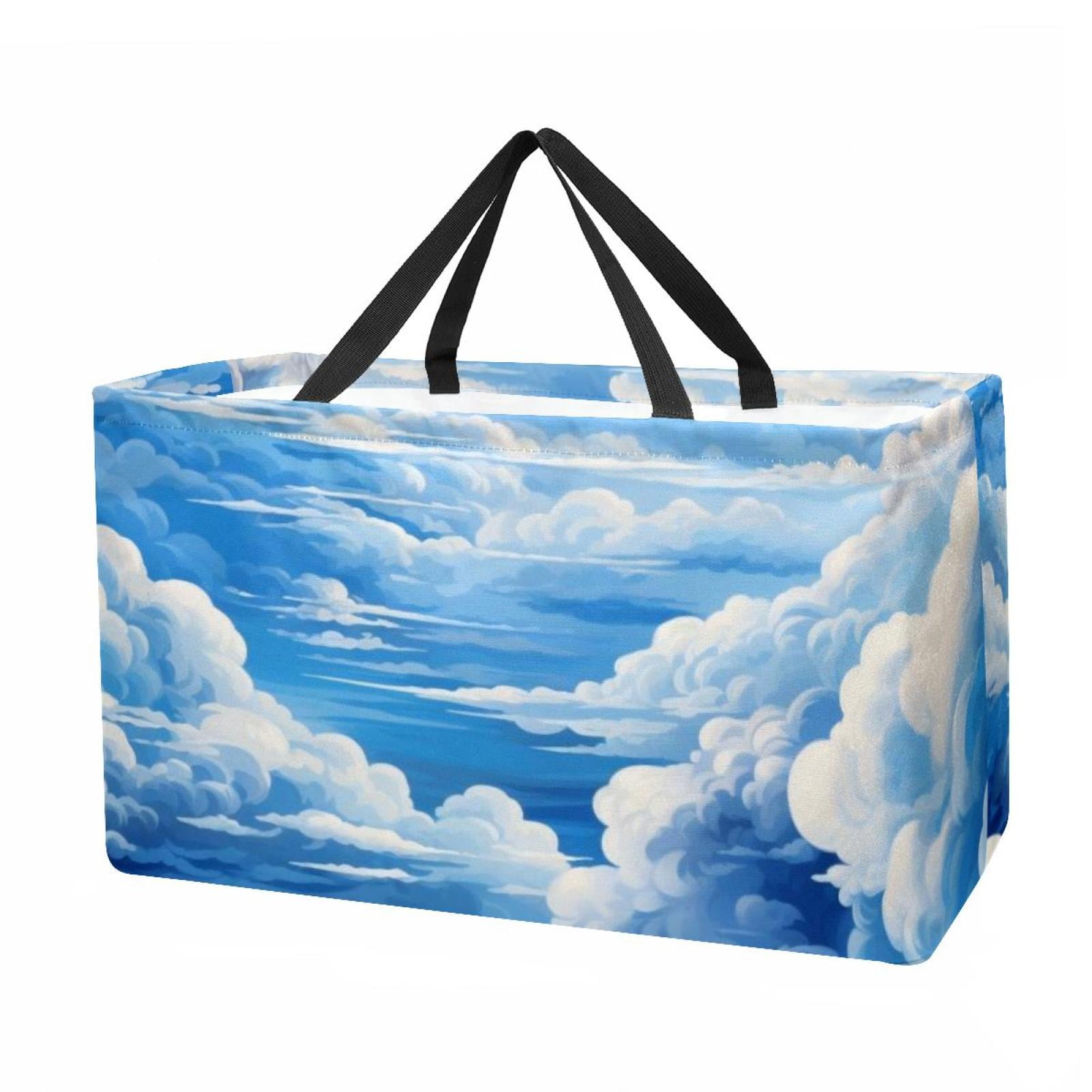 Cloud Large Foldable Oxford Cloth Laundry Organizer with Picnic Baskets ...