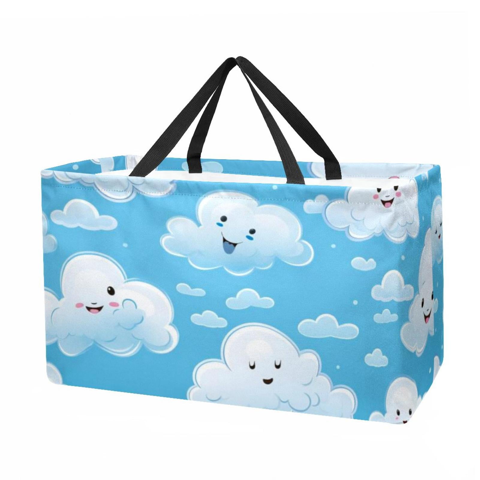 Cloud Large Oxford Cloth Laundry Organizer Cube Organizer Easter Basket ...