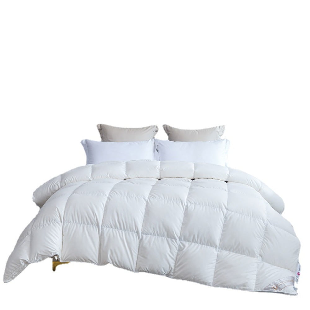 Cloud-Like Fluffiness Down Comforter, Down-Proof Microfiber Fabric ...