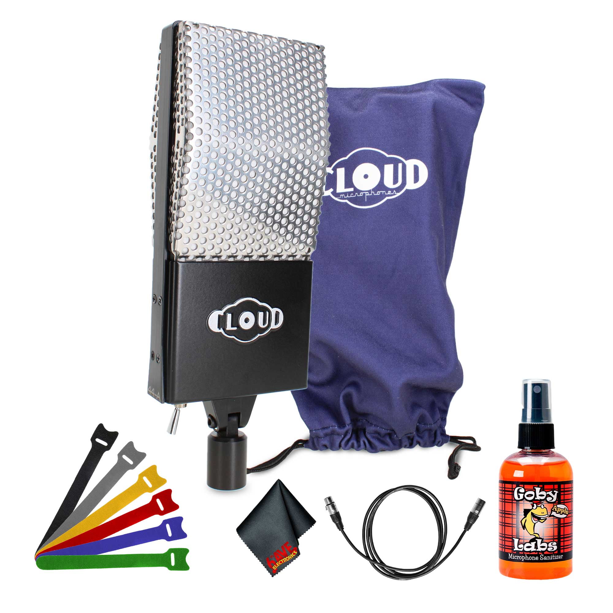 Cloud Microphones 44-A Ribbon Microphone + Goby Labs Cleaner Spray for ...