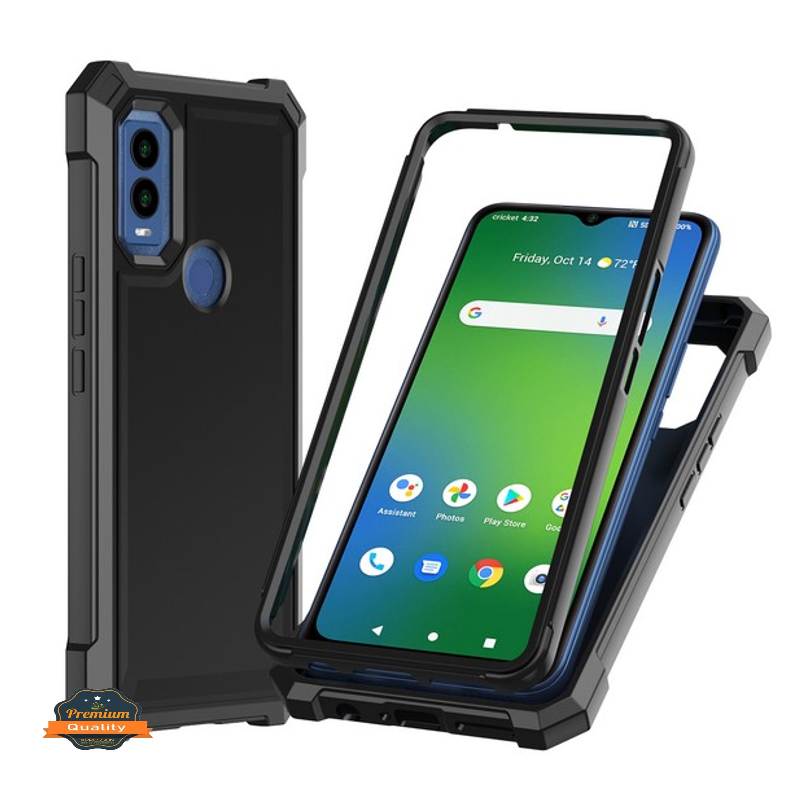 For Cloud Mobile Stratus C8 Full-Body Dual Layer Hybrid Case Slim, Drop ...