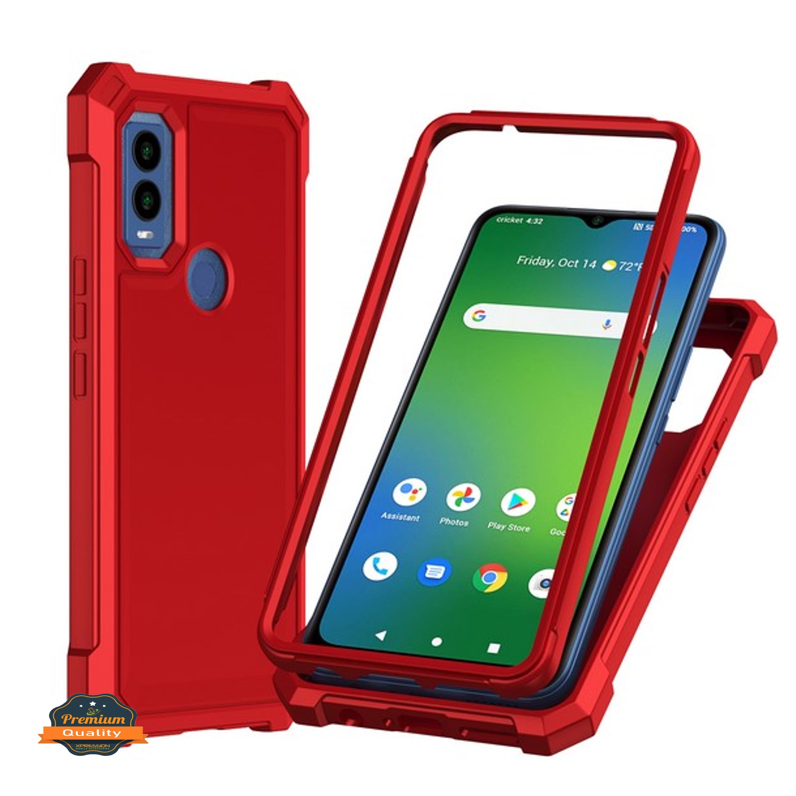 For Cloud Mobile Stratus C8 Full-Body Dual Layer Hybrid Case Slim, Drop ...