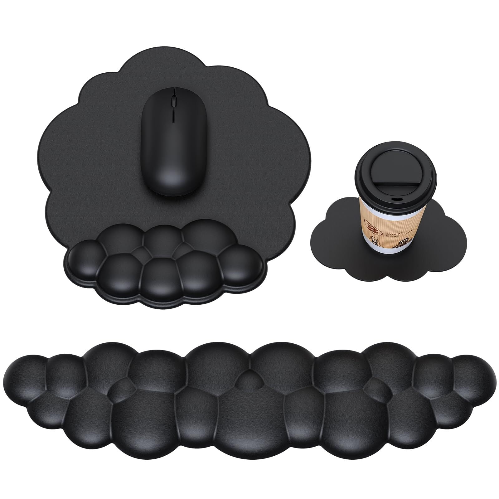 Cloud Mouse Pad with Wrist Rest, Cloud Keyboard Wrist Rest, Wrist Rest ...
