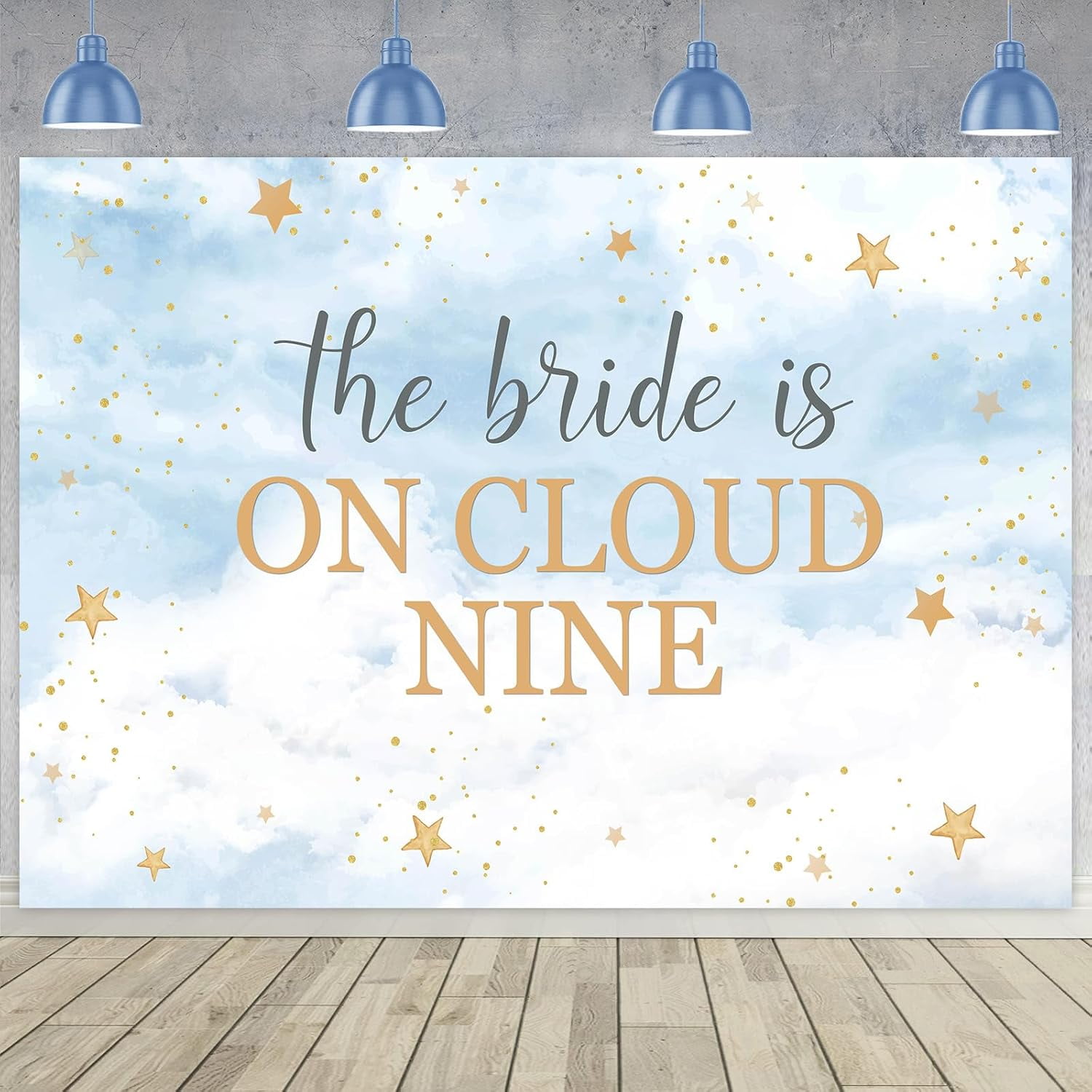 On Cloud Nine Bachelorette Party Decorations, The Bride is On Cloud ...