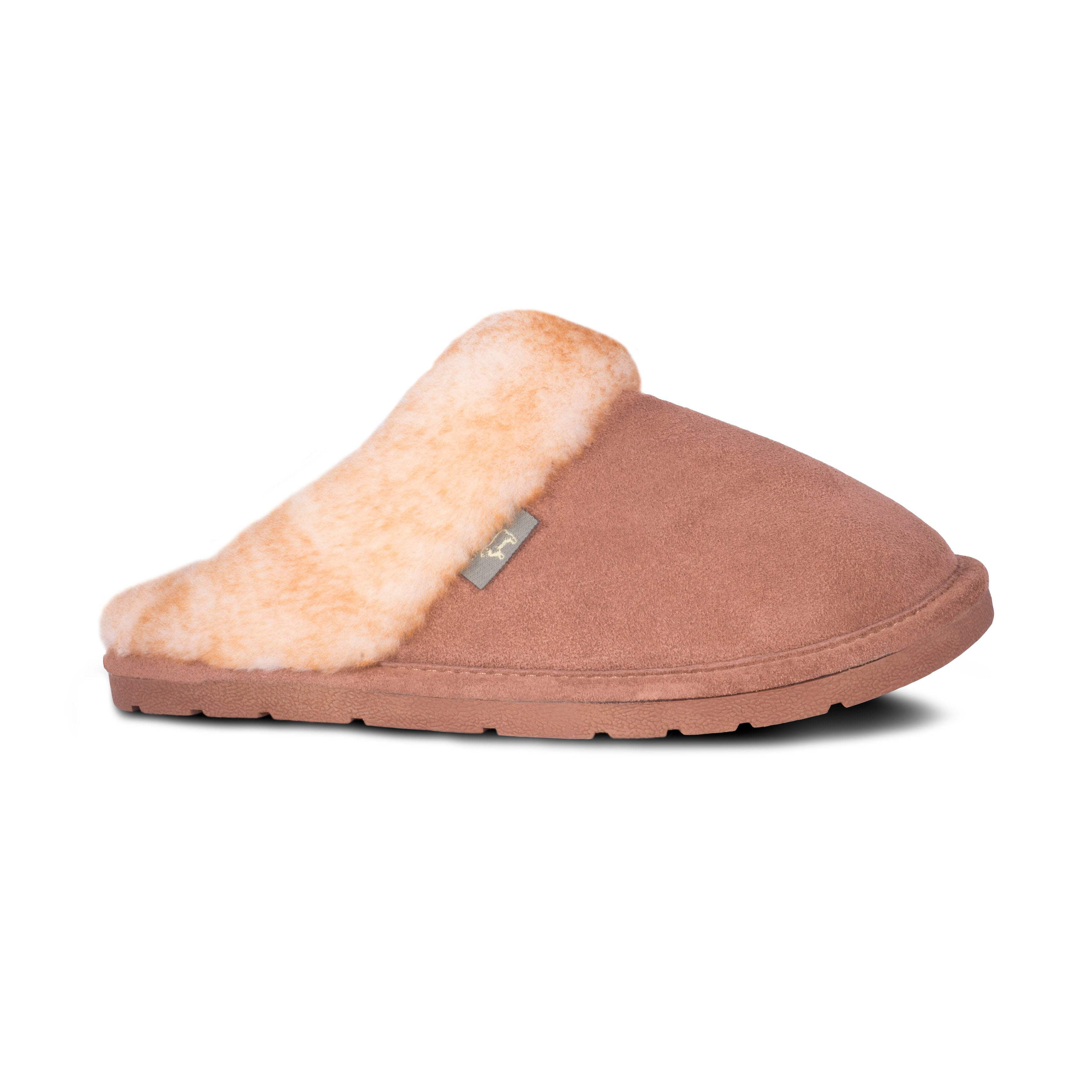 Cloud Nine Sheepskin Ladies Sheepskin Scuff Slipper - Walmart.com