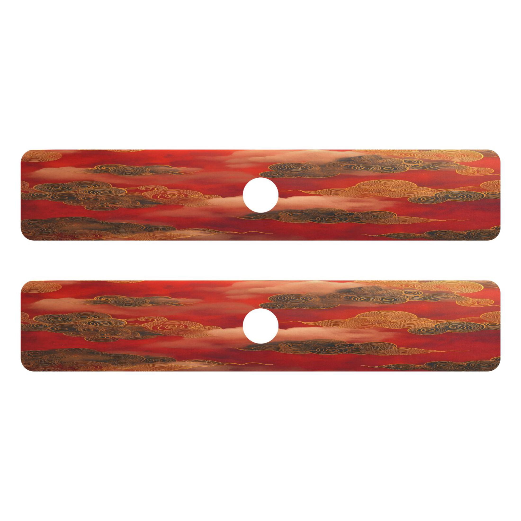 Cloud Pattern Chinese Traditional Extra Long Silicone Algae Sink Mat ...