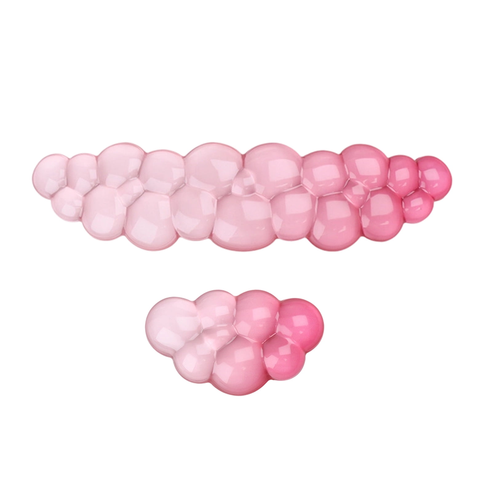 Cloud Pattern Ergonomic Wrist Support Set For Computer Soft Silicone ...