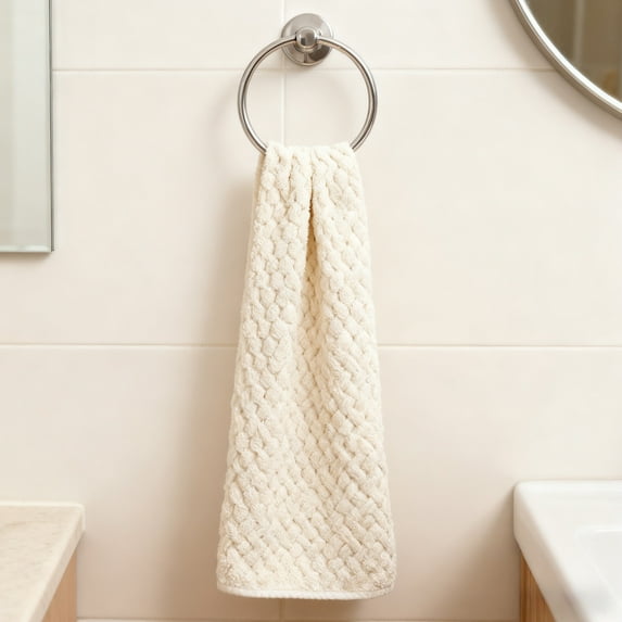 Cloud Patterns Corals Fleece Towel Quick Drying Absorbent for Face ...