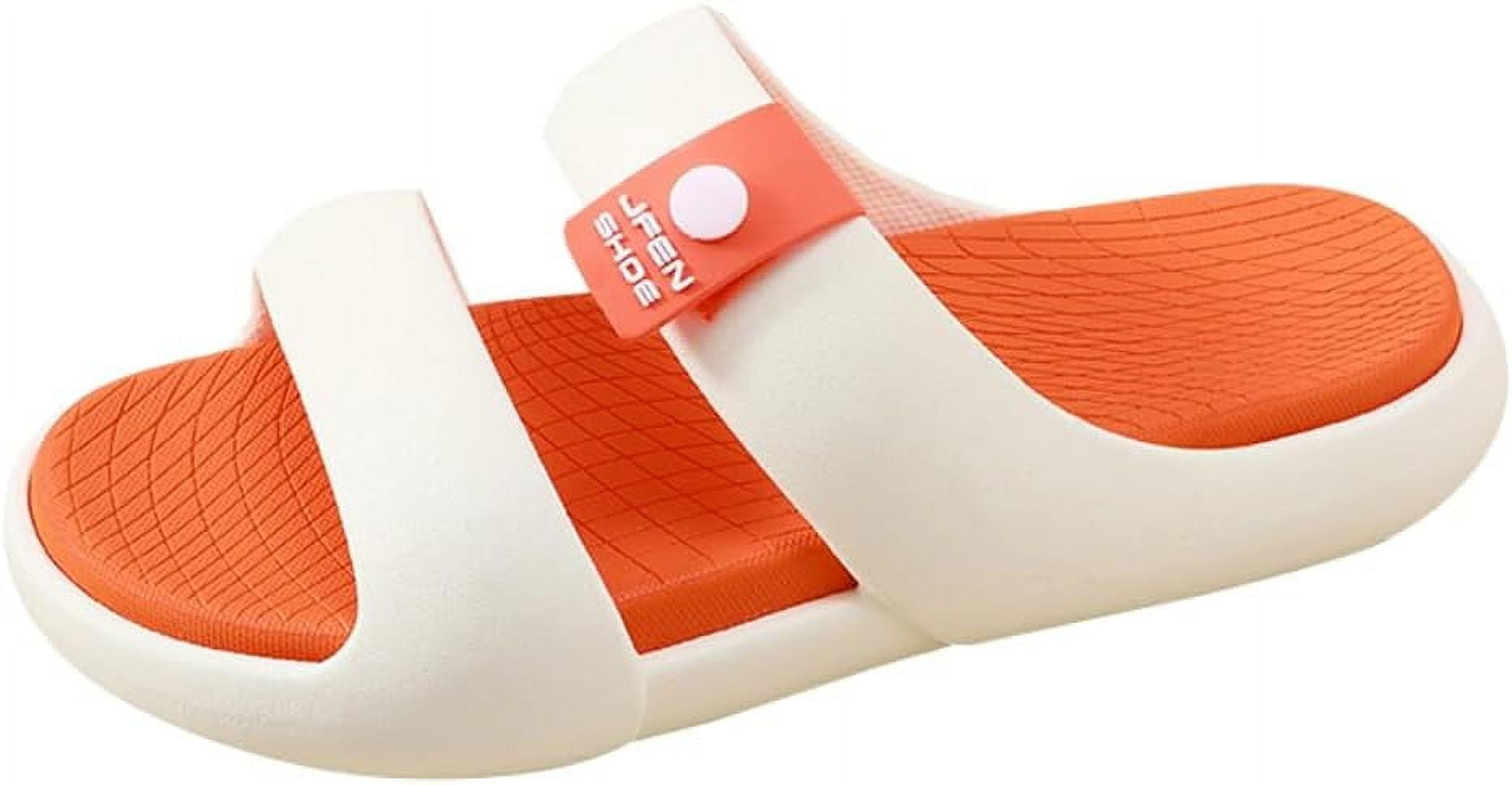 Cloud Sandals for Women Cushion Slide Summer Beach Sandals Non-slip ...