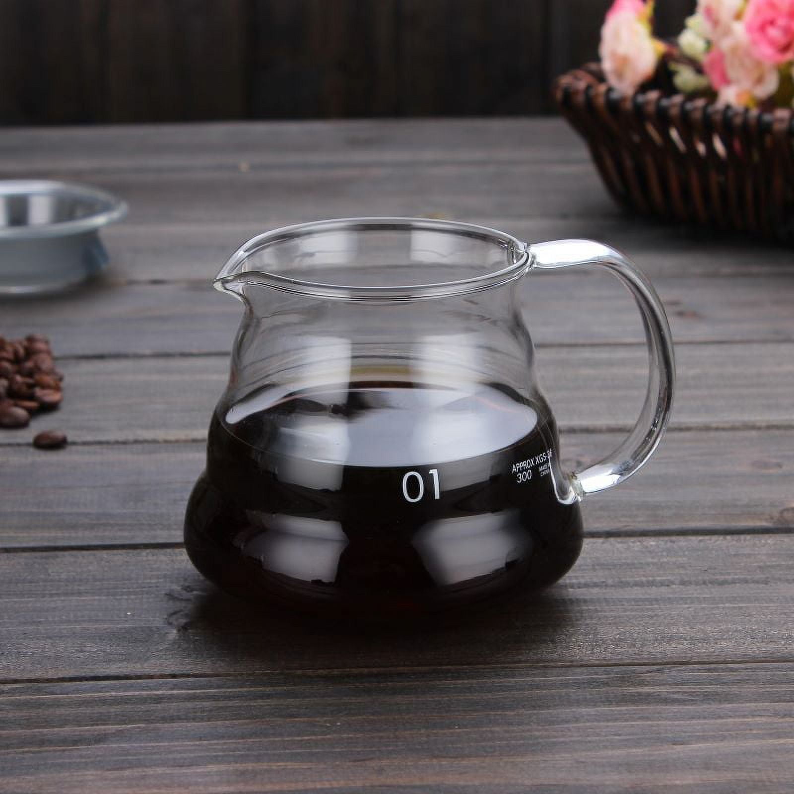 Cloud Shaped Coffee Kettle Glass Coffee Pot Heat Resistant Teapot ...
