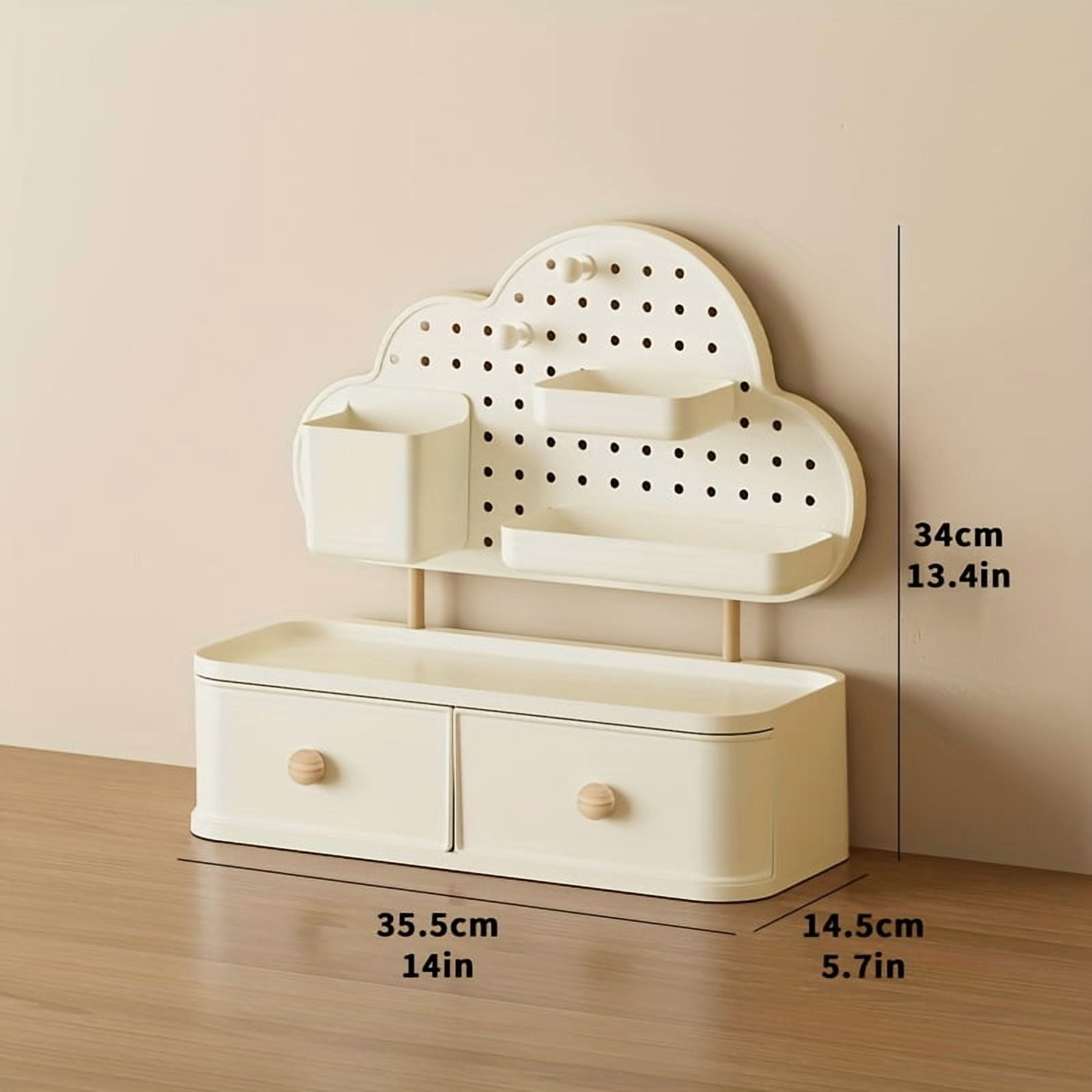 Cloud-Shaped Expandable Storage Box - Multi-Compartment Organizer for ...