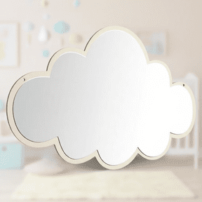 Shop Cloud-Shaped Mirrors for Home Decor in Gold Black and More