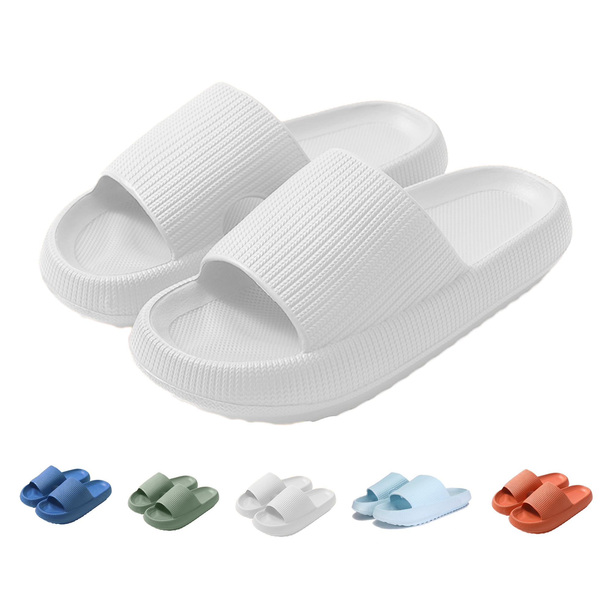 Cloud Slide Sandal for Women and Men, Pillow Slippers Thicken Sole ...