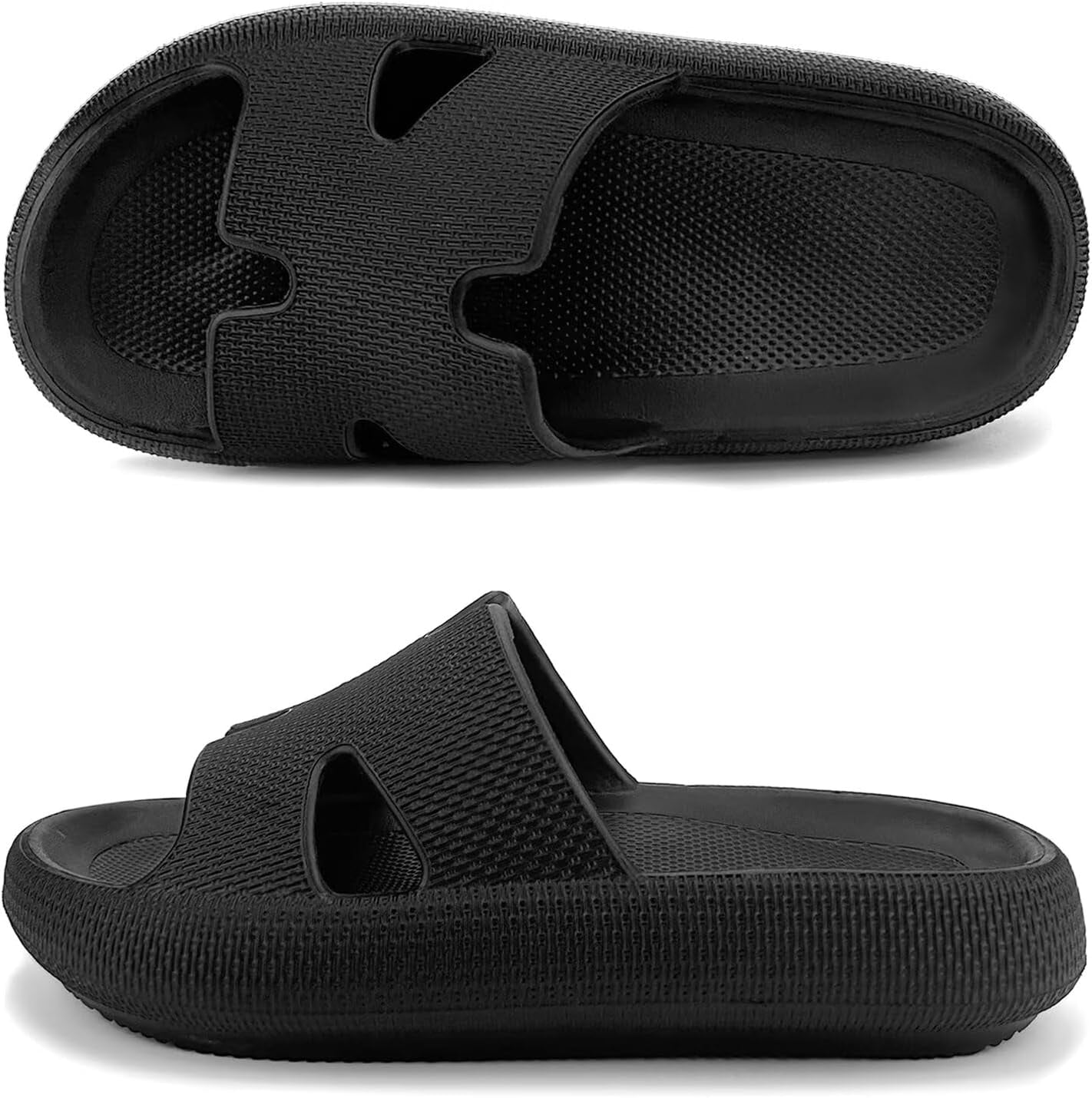 Cloud Slides for Women and Men Cushion Recovery Pillow Sandals, Memory ...