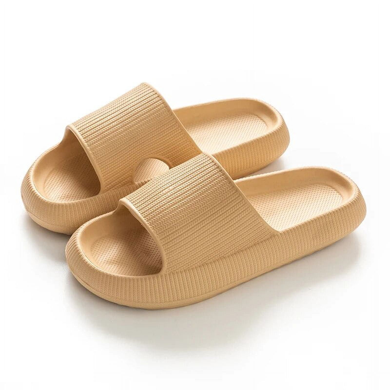 Cloud Slippers Women Indoor Bathroom Slides Soft EVA Anti-Slip Home ...