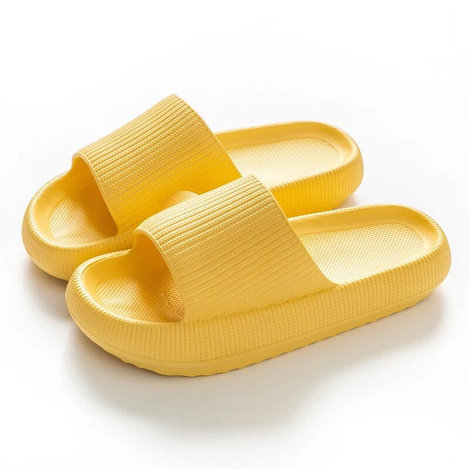 Cloud Slippers Women Indoor Bathroom Slides Soft EVA Anti-Slip Home ...