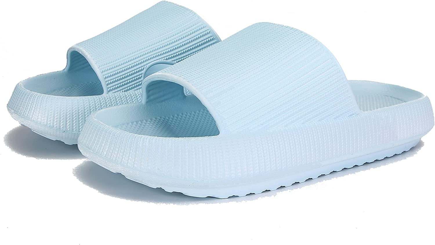 Cloud Slippers for Women and Men, Massage Shower Bathroom Non-Slip ...