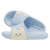 Cloud Slippers for Women and Men Cartoon Pattern Platform Soft Sole ...