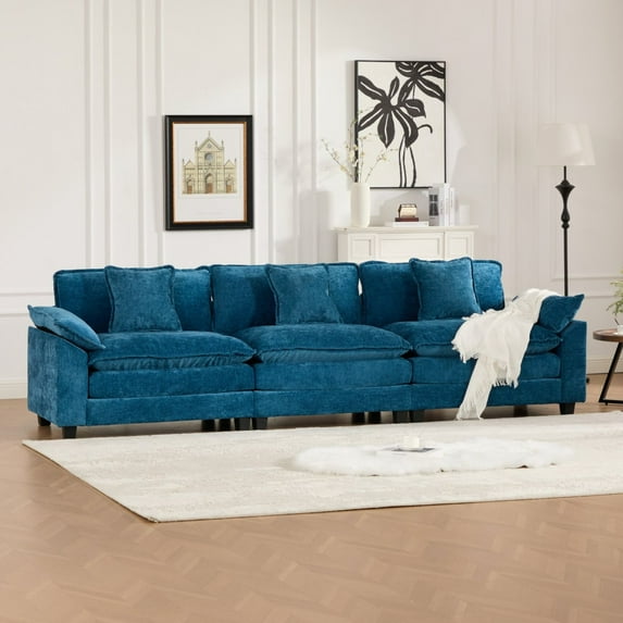 Cloud Sofa Single Seat (Ottoman is not included), Modern Sectional ...