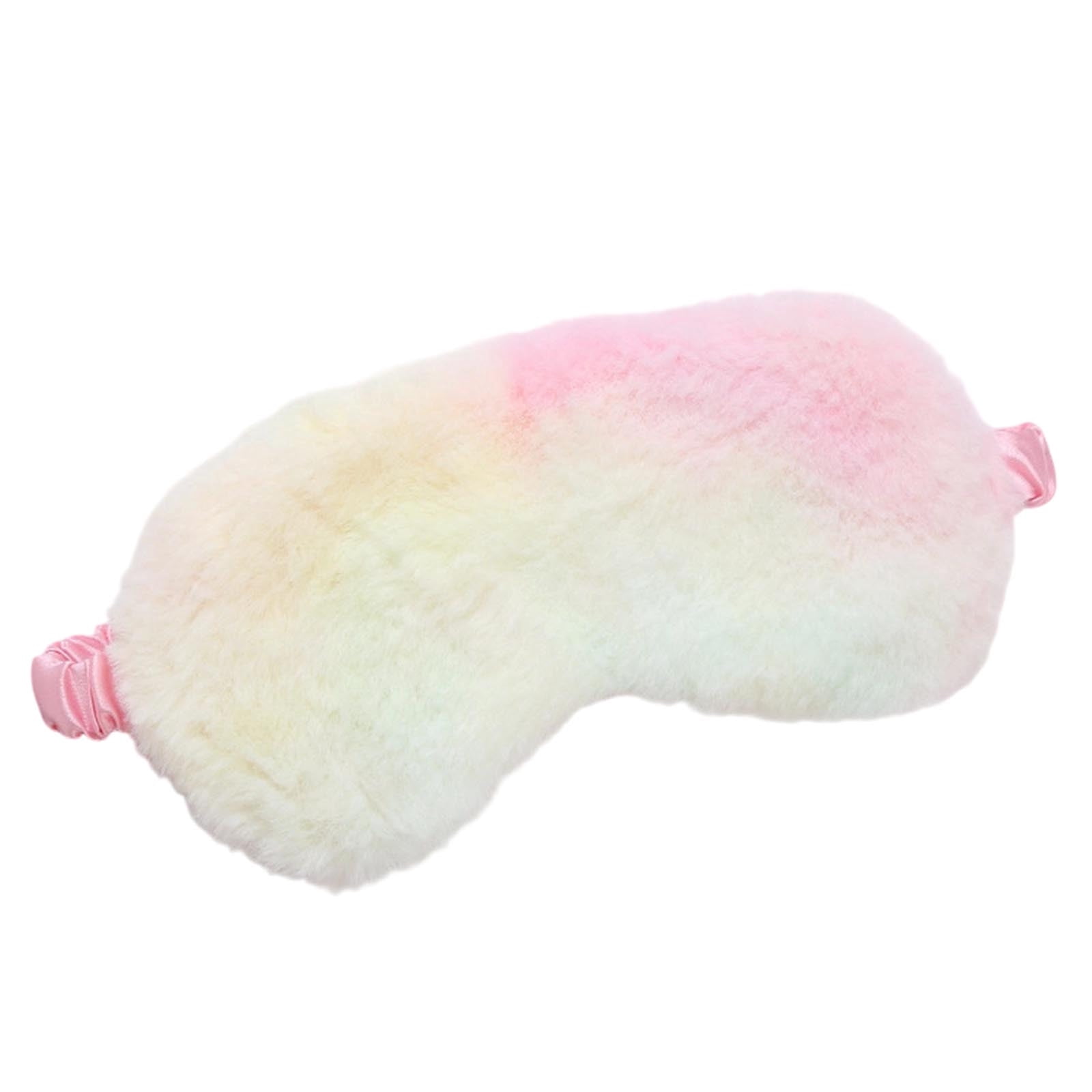 Cloud-Soft Plush Sleep Mask with Adjustable Strap Hygge Lifestyle Eye ...
