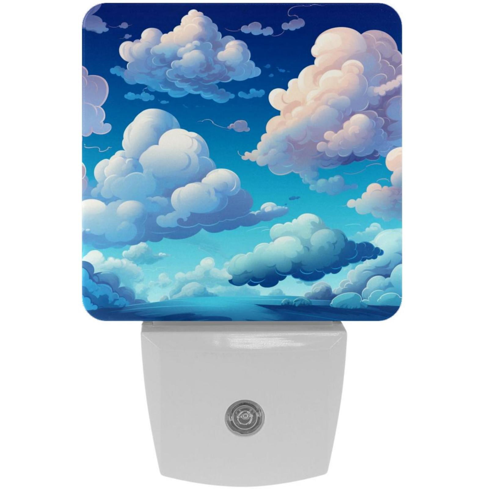 Cloud Square LED Night Lights - Small, Portable Lighting for Any Room ...