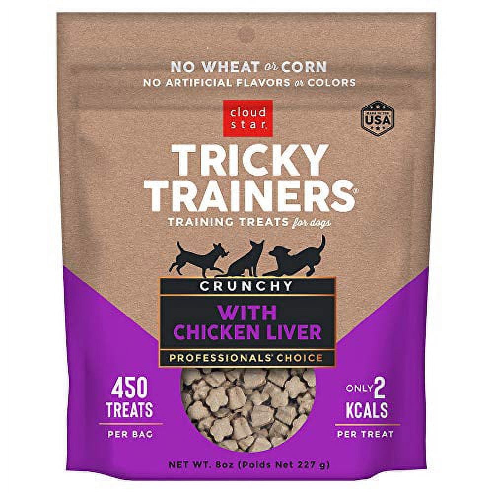 Cloud Star, Tricky Trainers Crunchy Dog Treats, Liver Flavor, 8 oz ...