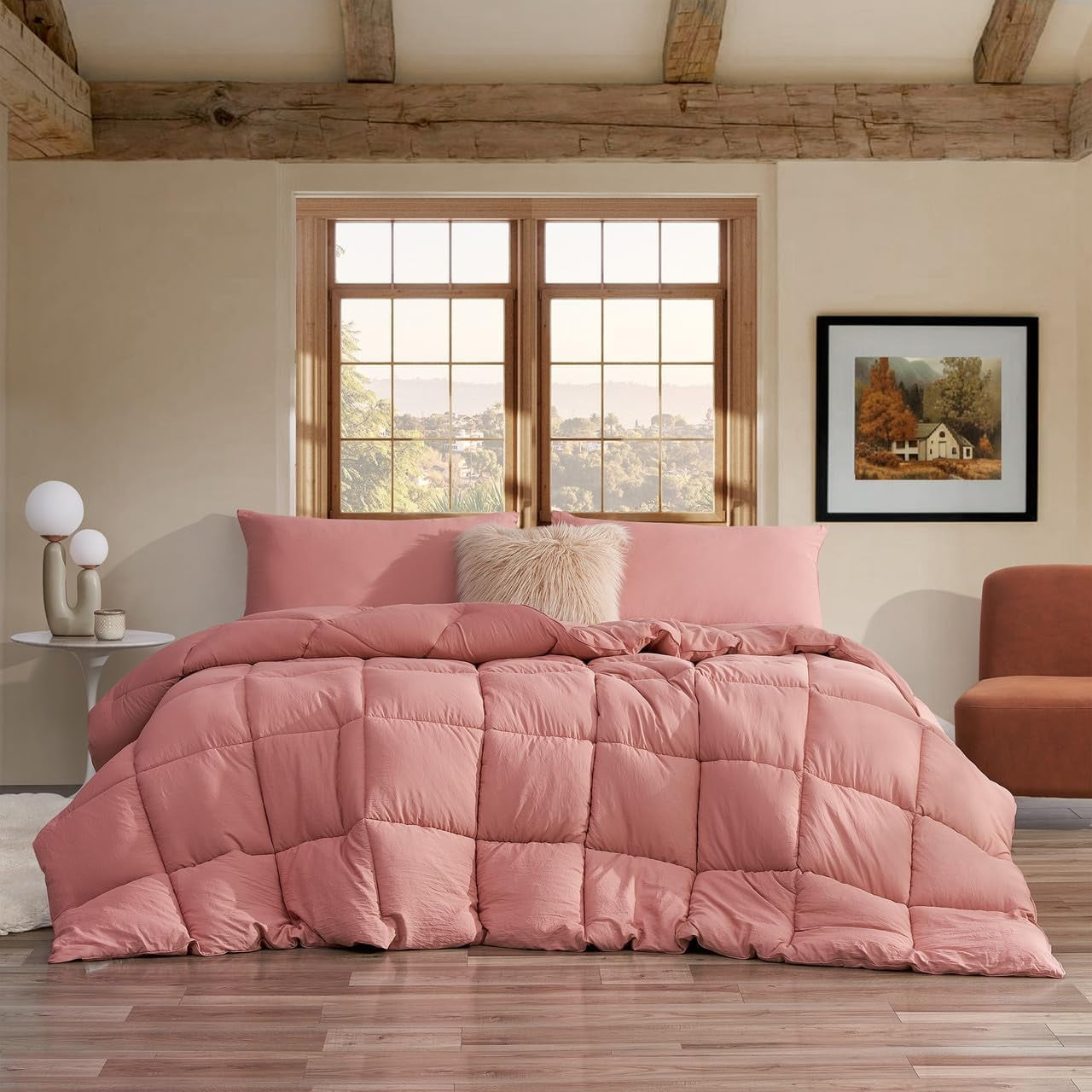 Cloud Thick Alaskan King Cooling Comforter Set - Red Rock - Walmart.com