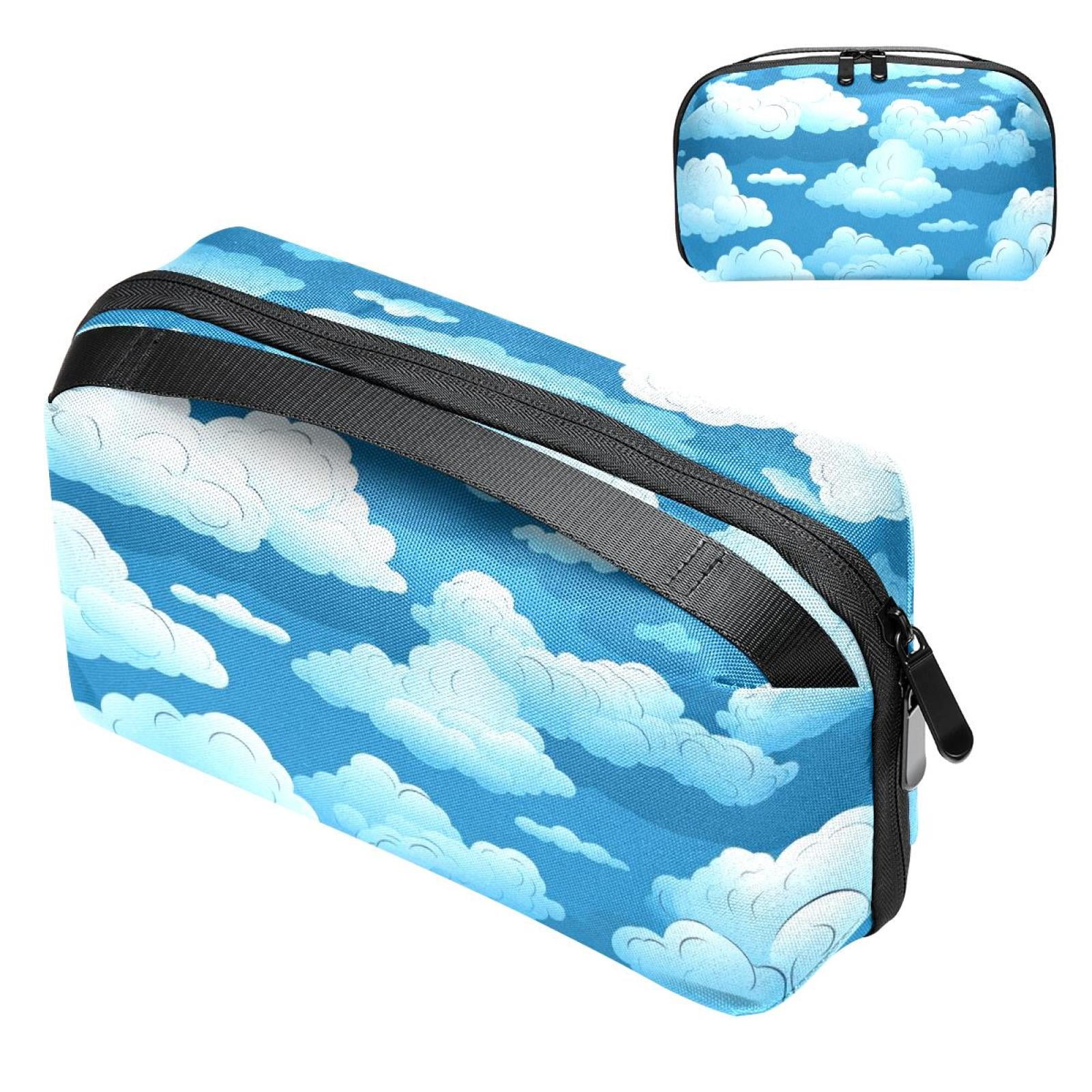 Cloud Travel Organizer Hard Drive Case Small Travel Case USB Cable ...