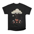 Cloud Wave Turntable T-Shirt Tee Gift For Him Merch For Her Apparel For ...