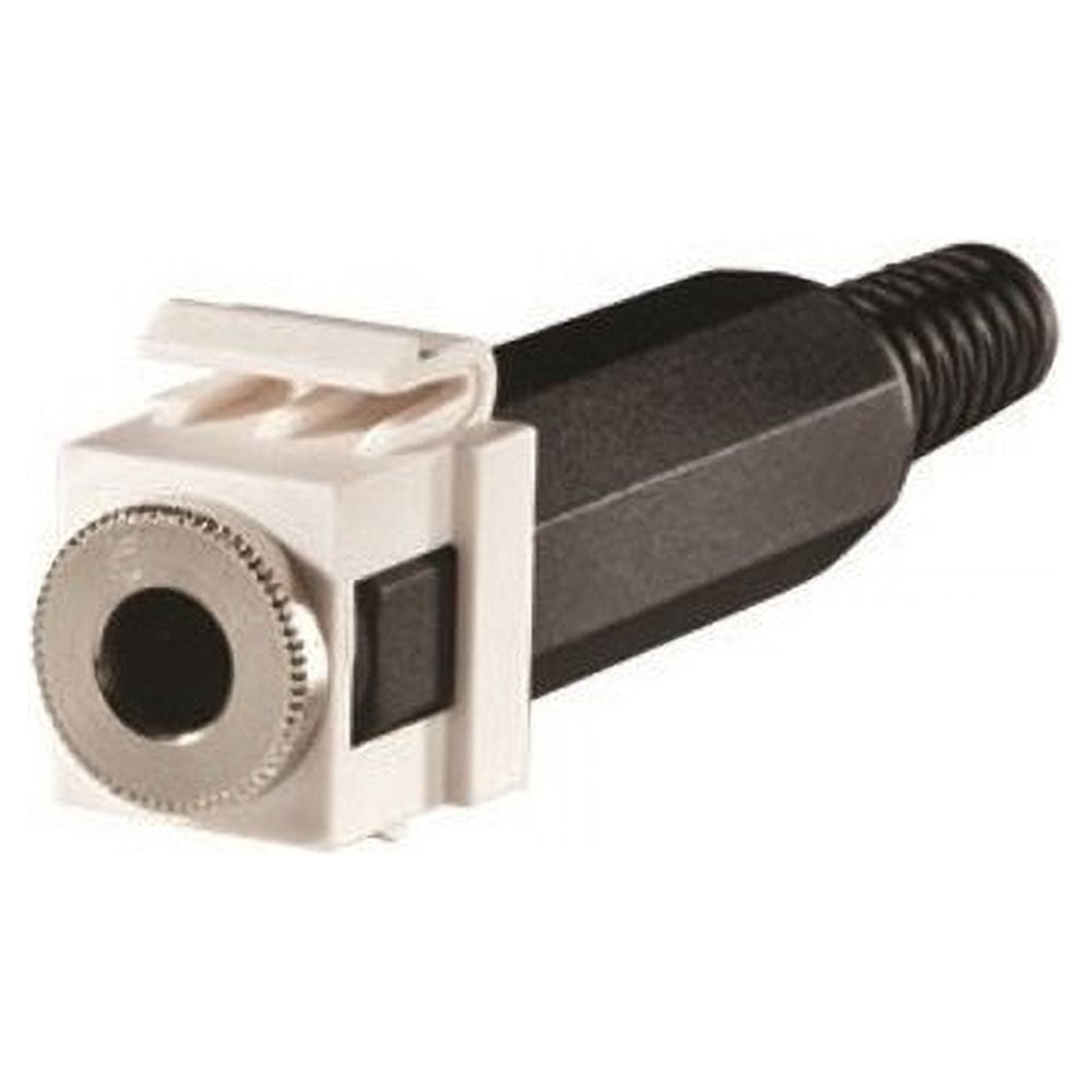 Cloud White 1/4 Stereo Jack Keystone - Walmart.com