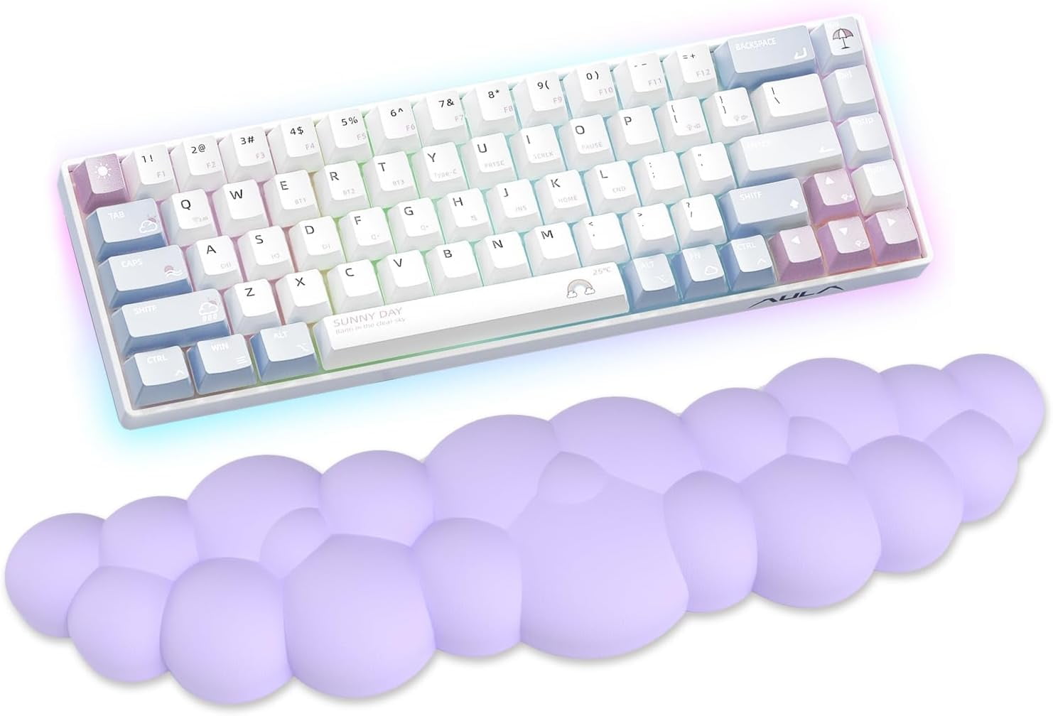 Cloud Wrist Rest for Computer Keyboard Arm Wrist Rest with Non-Slip ...