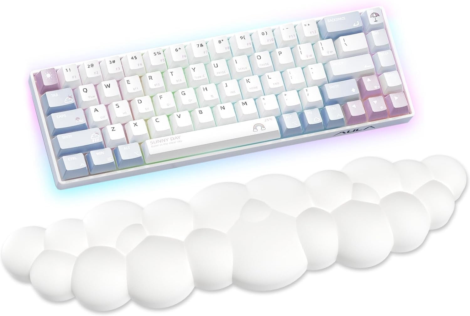 Cloud Wrist Rest for Computer Keyboard Arm Wrist Rest with Non-Slip ...