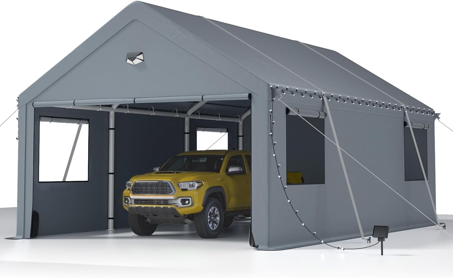 Clouddwell Car Ports 12x20 Heavy Duty,Carports with Sidewalls,Carport ...