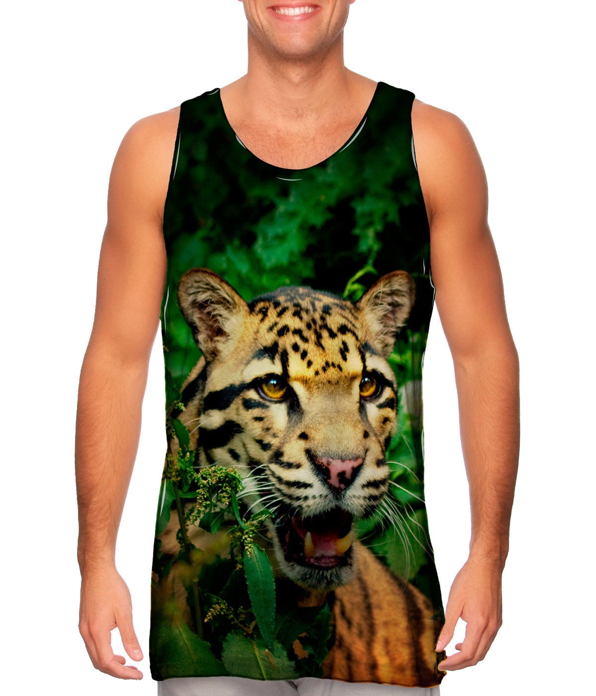 Clouded Leopard Jungle Tank Top - Walmart.com