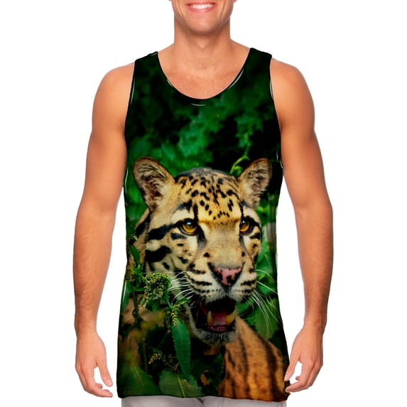 Clouded Leopard Jungle Tank Top - Walmart.com