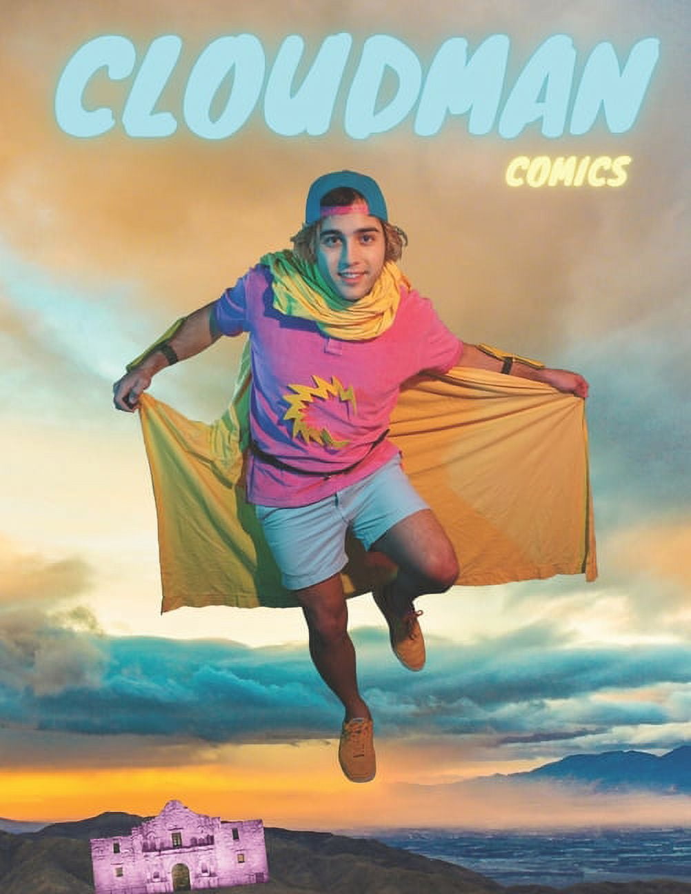 Cloudman Comics: Cloudman Comics: The greatest hero in Texas saves San ...