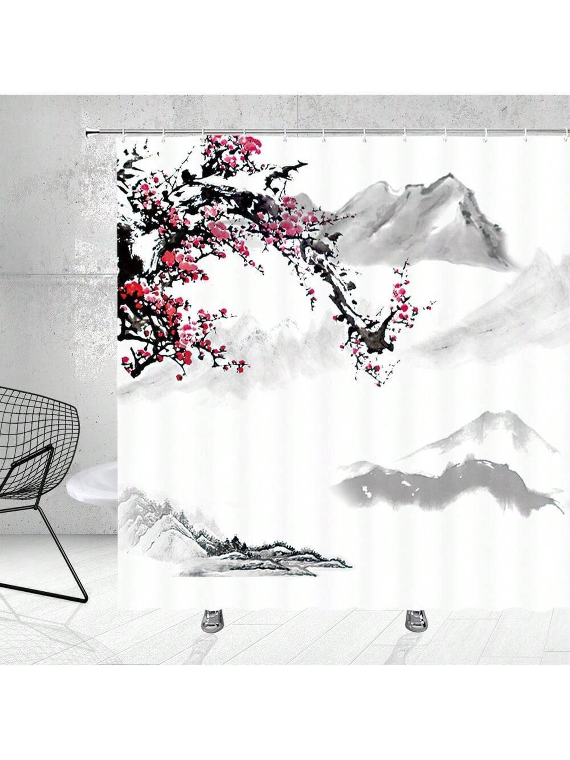 Clouds Bathroom Shower Divider - Walmart.com