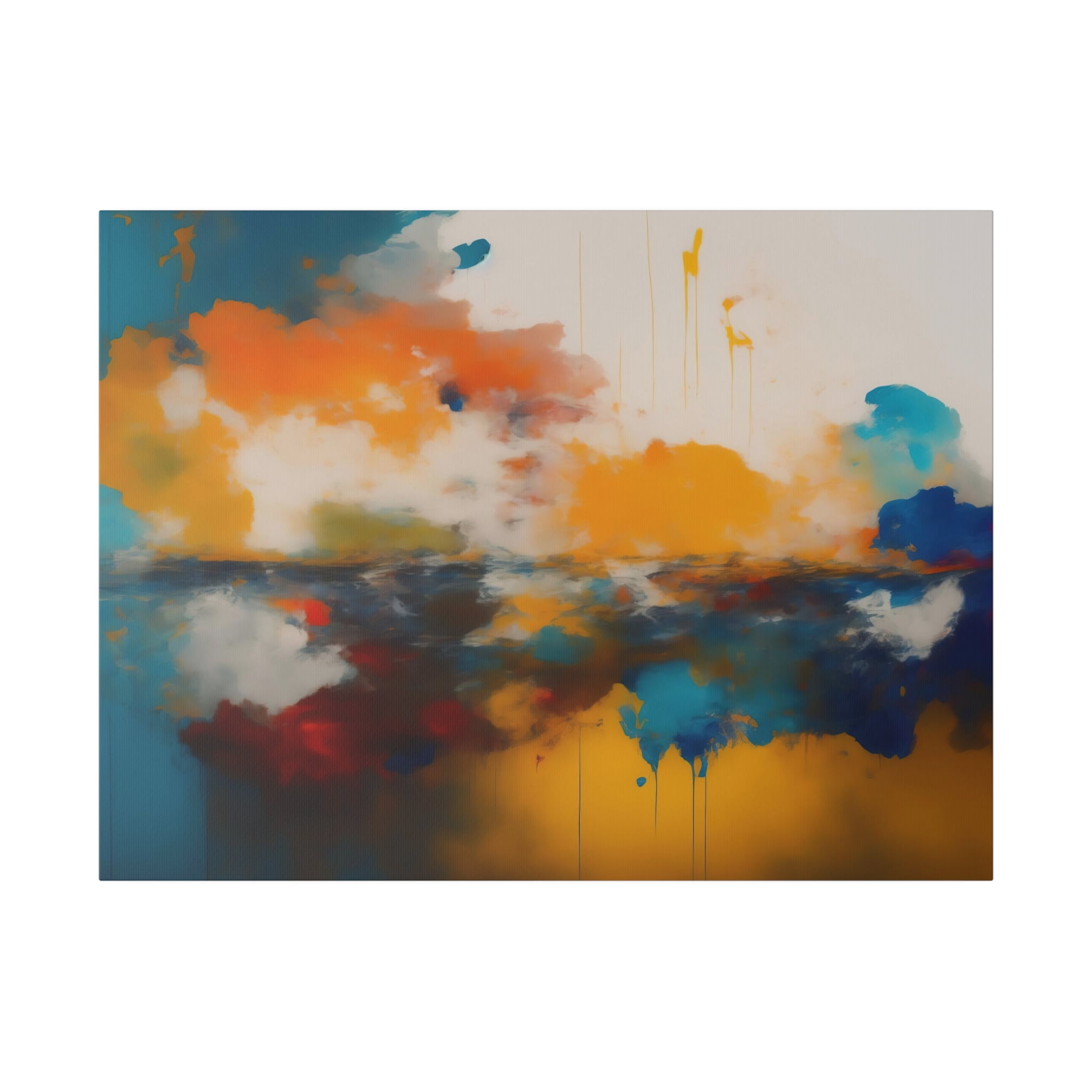 Clouds Nineteen Abstract Skyscape Canvas Wall Art by Stephen Chambers ...