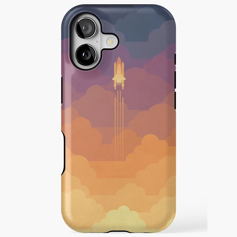 Clouds Scenic Sky Inspired Artistic Pattern Case iPhone 17 to 11 Pro ...