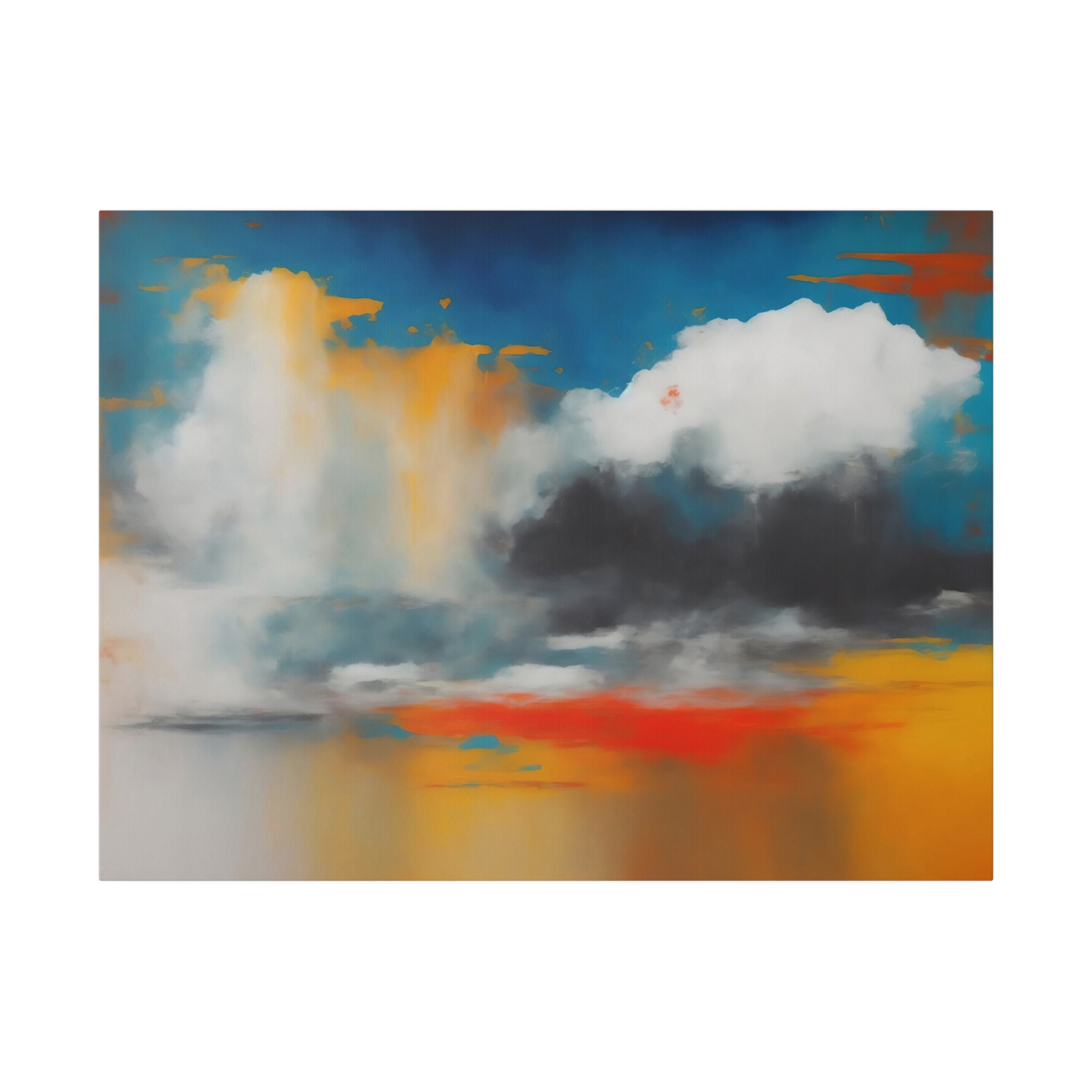 Clouds Six Abstract Skyscape Canvas Wall Art by Stephen Chambers ...
