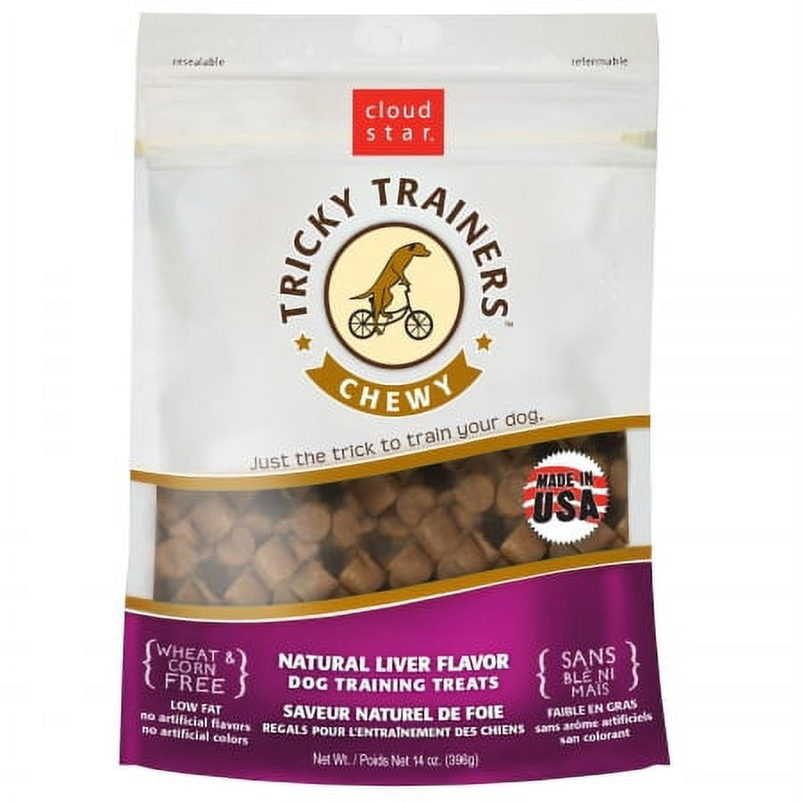 Cloudstar Cloudstar Dog Tricky Trainer Liver 14Oz - Walmart.com