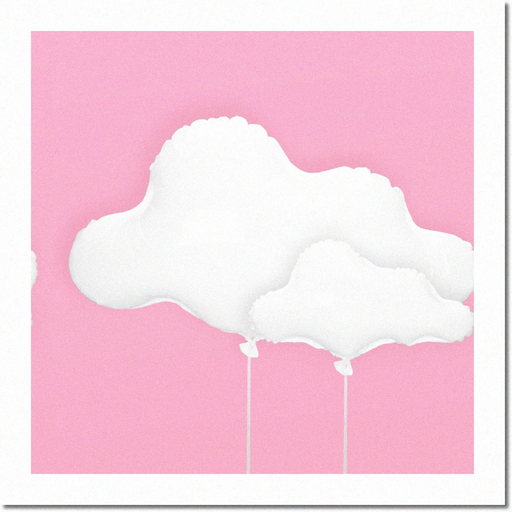 Cloudy Celebration Kit - 4 pc White Cloud Balloons for Birthday Party ...
