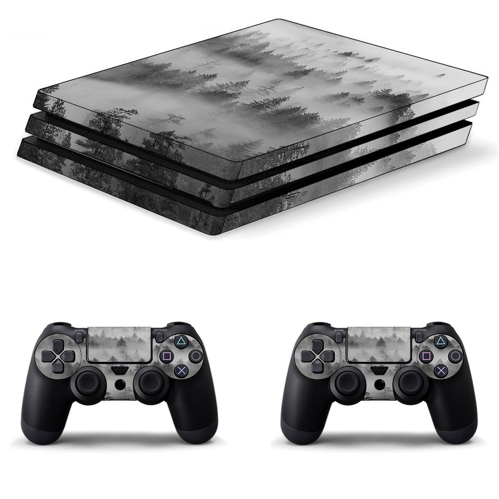 Cloudy Forest PS4/PS4 Pro/PS4 Slim Skin Sticker For Console And ...