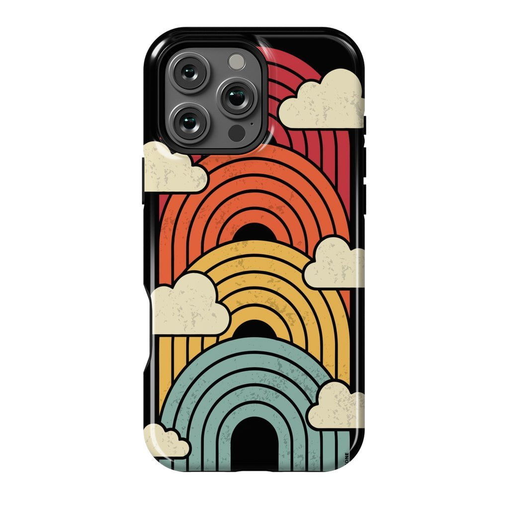 Cloudy Hill Scenic Landscape Art For iPhone 11 to 17 Pro Max Compatible ...