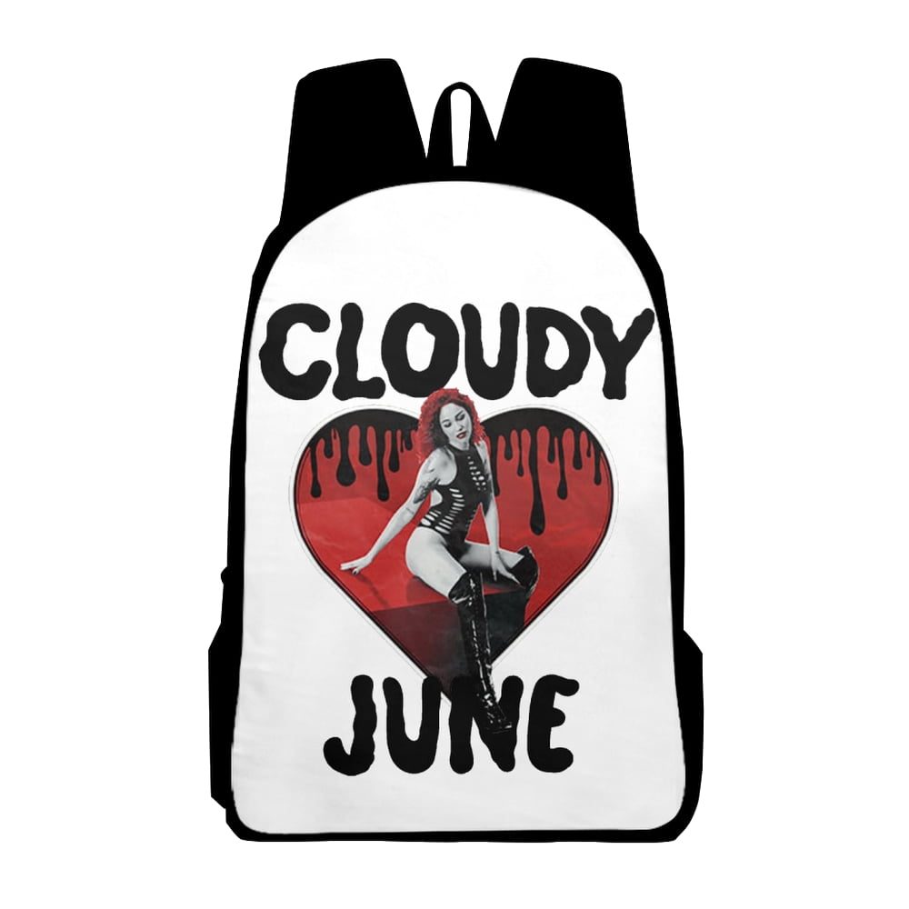 Cloudy June Heart Zipcper Bag 3D Print Women Men Travel Bag Casual Zip ...