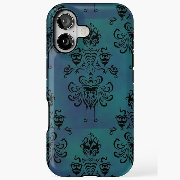 Cloudy Mansion Funny Creepy Halloween Haunted House Ghost Horror iPhone ...