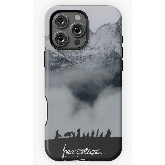 Cloudy Mountain Fellowship Fantasy Landscape Print Phone Case for ...